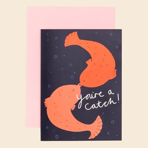 You're A Catch Card