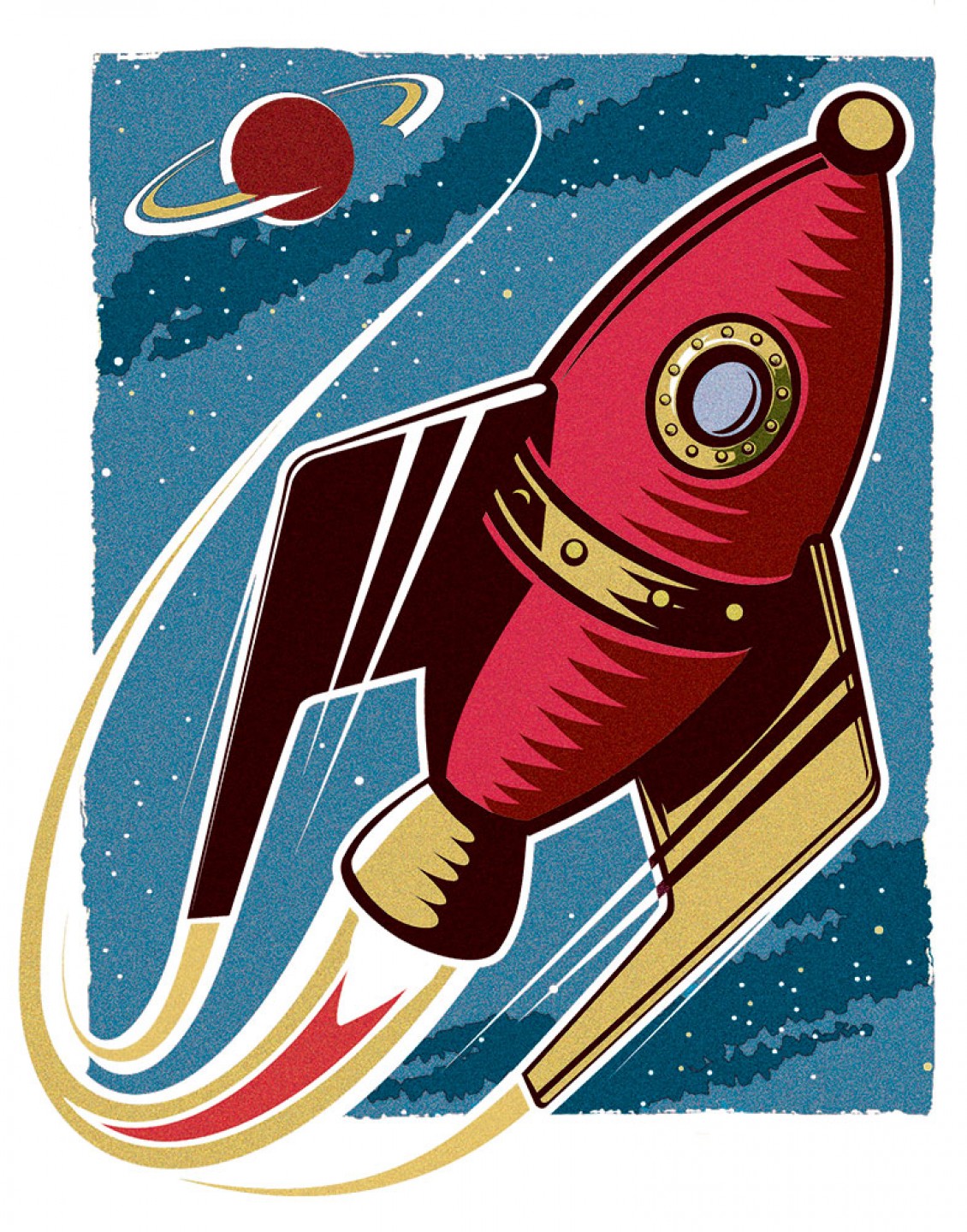 Rocket Print