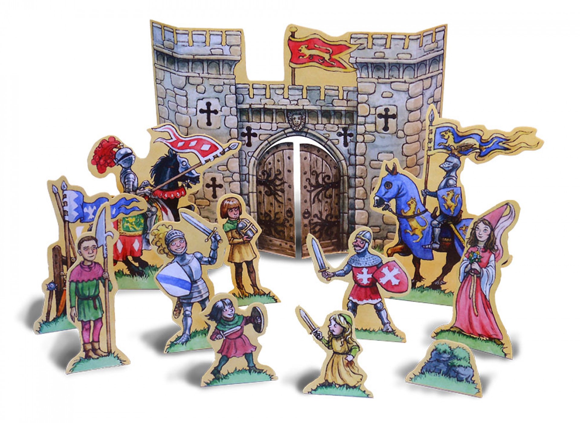 80s Knights Playset