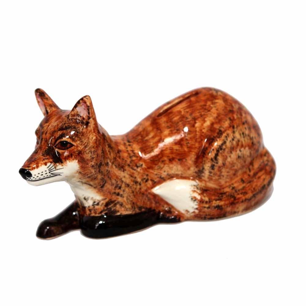 Lying Fox Money Box