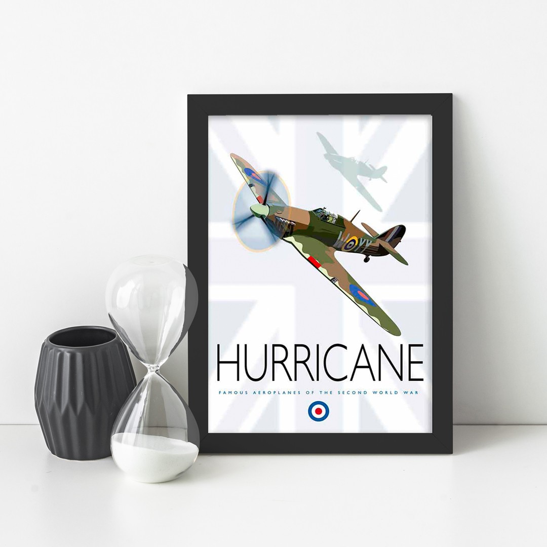 Hurricane Print Framed