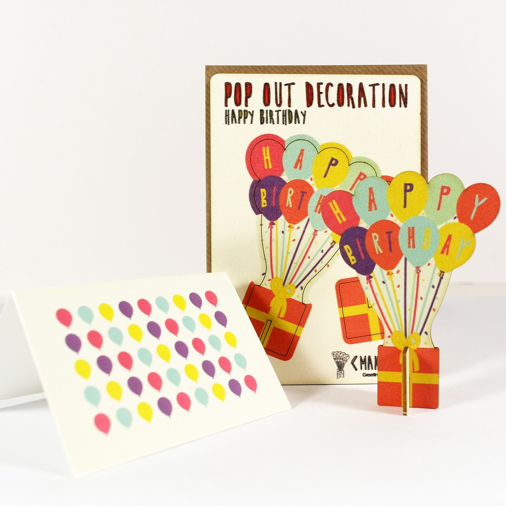 Happy Birthday Pop Out Card
