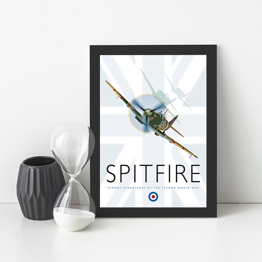 Spitfire Print Framed