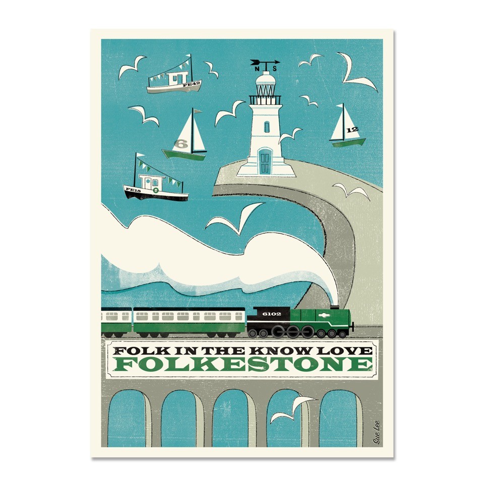 Folk In Folkestone Print