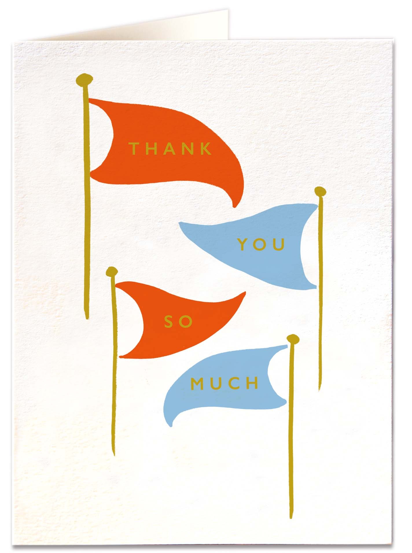 Flags Thank You Card