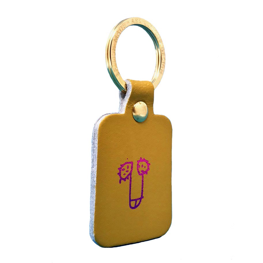 Ochre Willy Key Fob