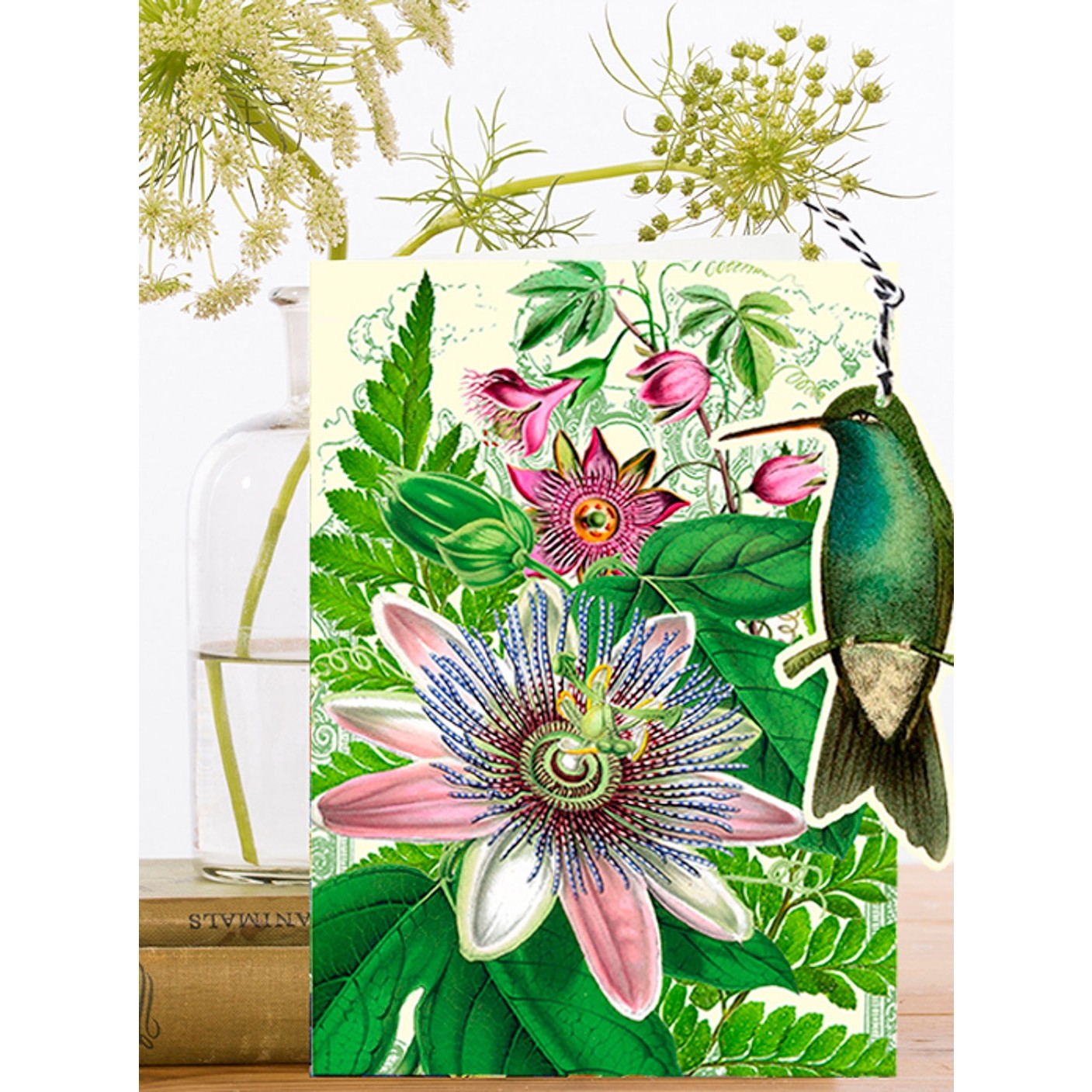 Passion Flower Fandangle Card