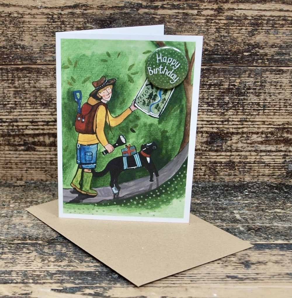 Explorer Happy Birthday Card