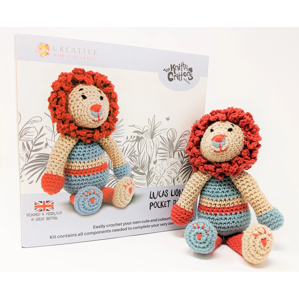 Lucas Lion Amigurami Kit