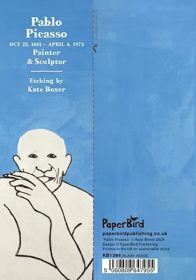 Pablo Picasso Bookmark Card