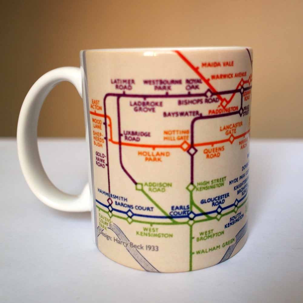 Tube Map Mug